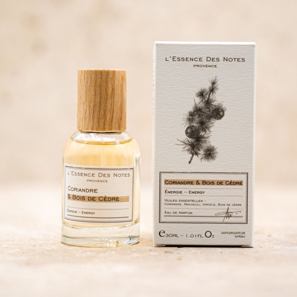 Coriander & Cedarwood, eau de parfum | L'Essence des Notes