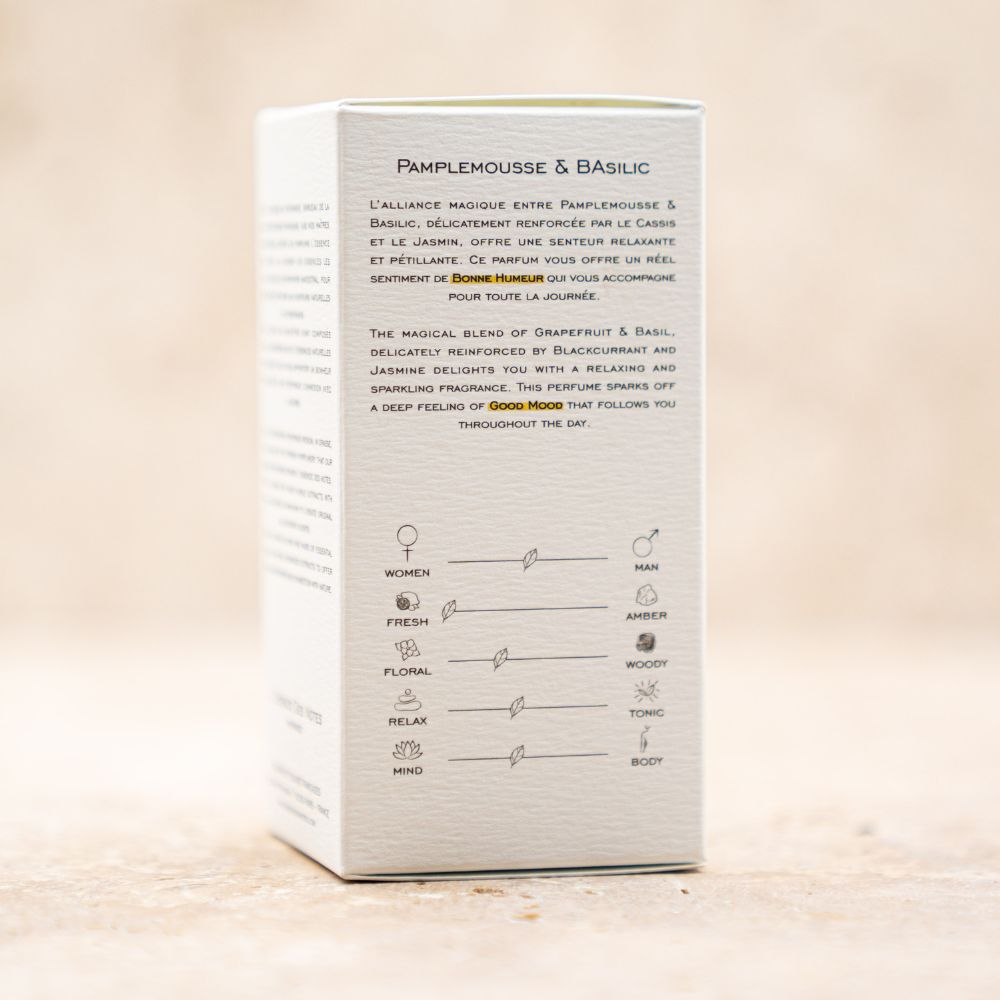 Pamplemousse & Basilic, eau de parfum | L'Essence des Notes